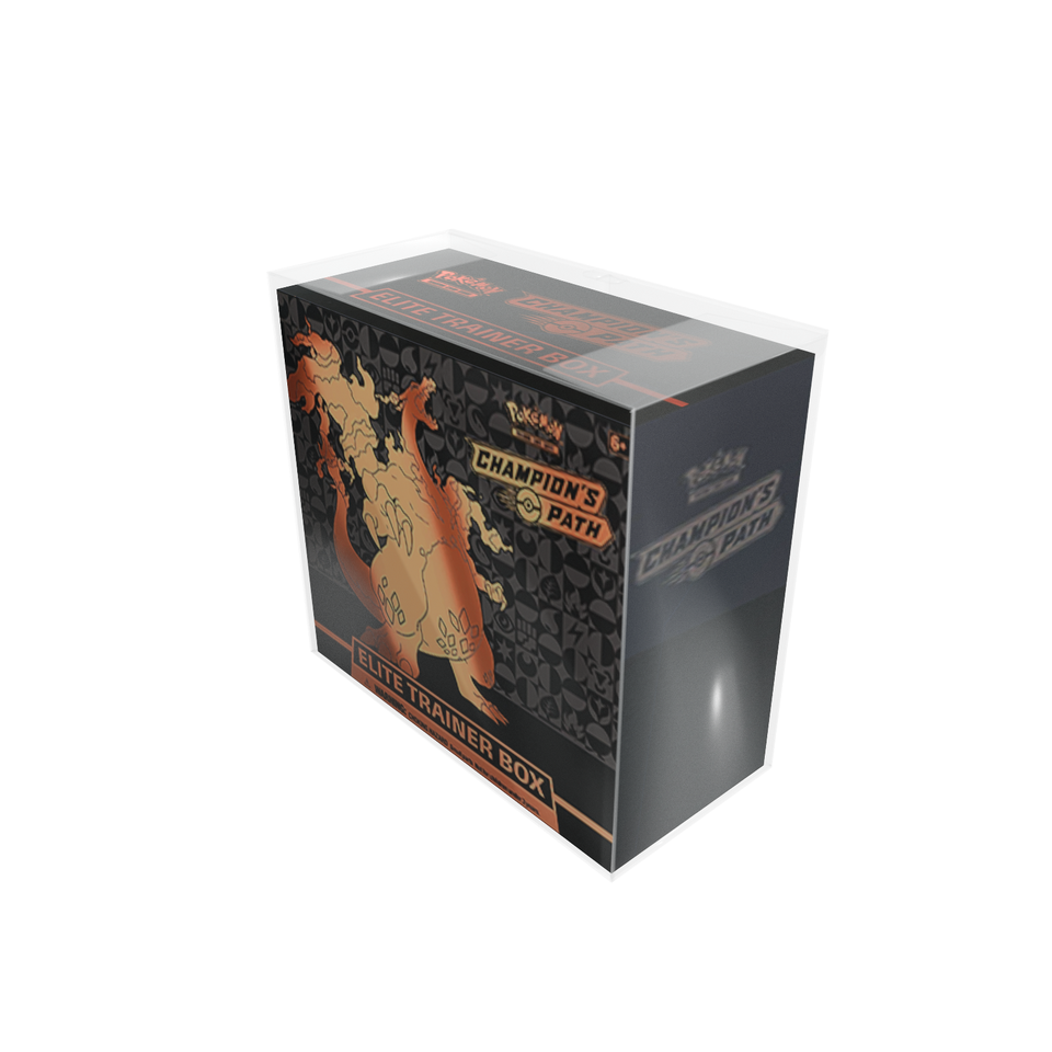 Elite Trainer Box ETB Protector 90% UV PROTECTION 0.7mm Case Protective ...