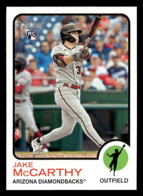 2022 Topps Heritage #616 Jake McCarthy | eBay