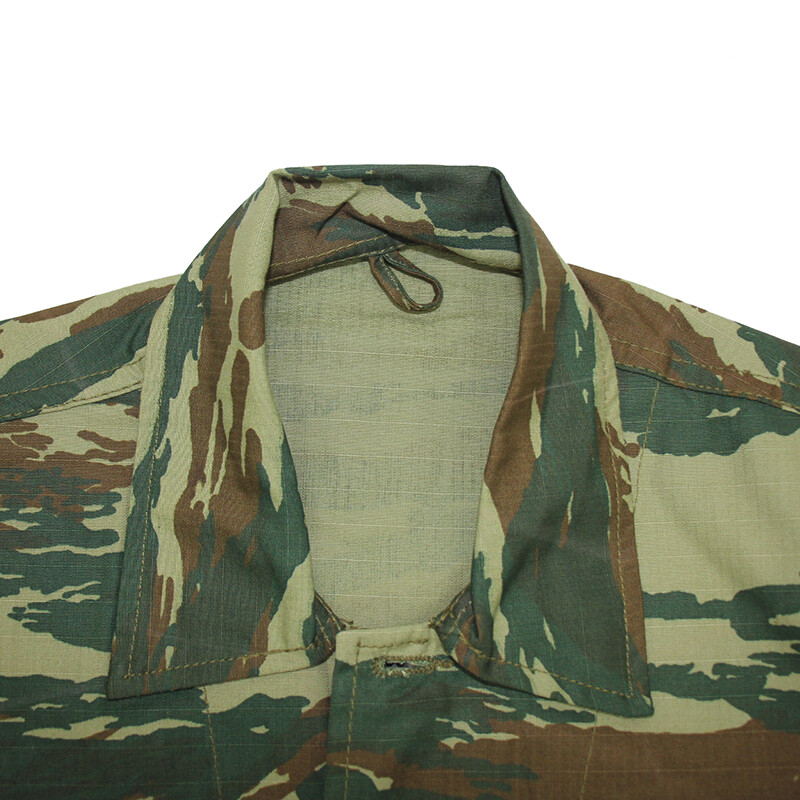 MILITARY SURPLUS Greek Lizard Camo BDU Shirt Jacket | eBay