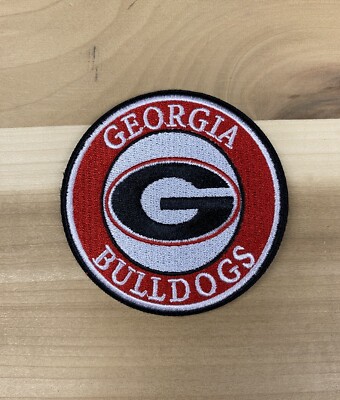UGA University of Georgia Bulldogs Vintage Embroidered Iron On Patch 3 ...