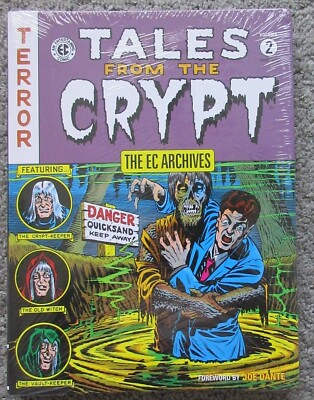 NEW SEALED 2016 EC ARCHIVES TALES FROM THE CRYPT 2 BOOK SCI-FI HORROR ...