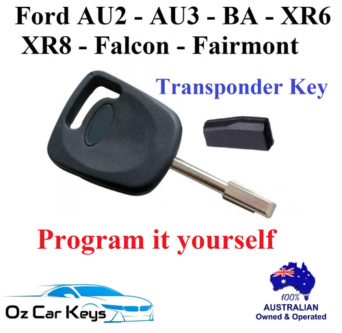 for Ford Falcon Fairmont BA AU2 AU3 Territory XR6 XR8 Transponder key ...