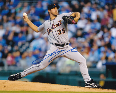 JUSTIN VERLANDER SIGNED AUTOGRAPH 8X10 PHOTO DETROIT TIGERS | eBay