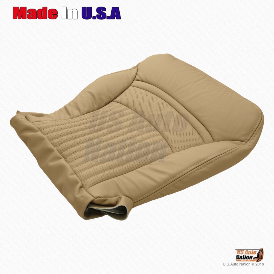 1997-2004 Chevy Corvette Sport Driver Bottom Perforated Leather Cover ...