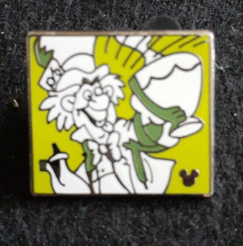 DLR Hidden Mickey Alice in Wonderland Comics Collection Mad Hatter Pin ...