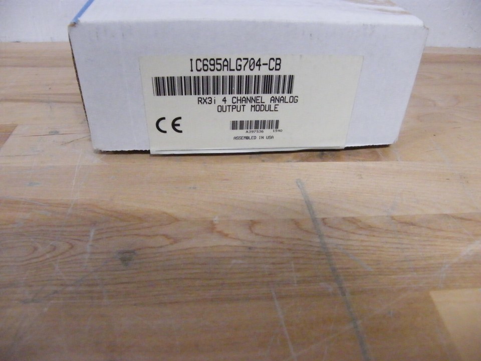 GE FANUC IC695ALG704-CB ANALOG RX3i 1 YEAR WARRANTY | eBay