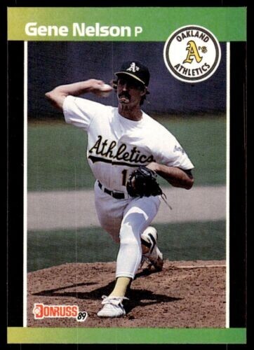 1989 Donruss Gene Nelson Oakland Athletics #540 | eBay