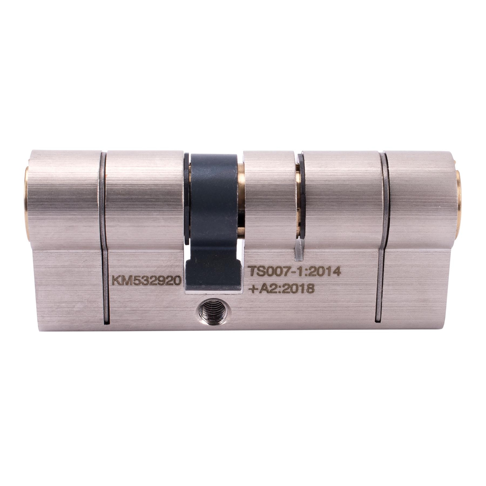 Euro Cylinder Lock UPVC Front Door Barrel 1 Star 6 Pin Anti Snap TS007 ...