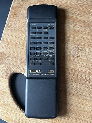 TEAC RC-505 REMOTE CONTROL OEM PD-D1200, PD-D1500, PD-D2200, PD-D2380 ...