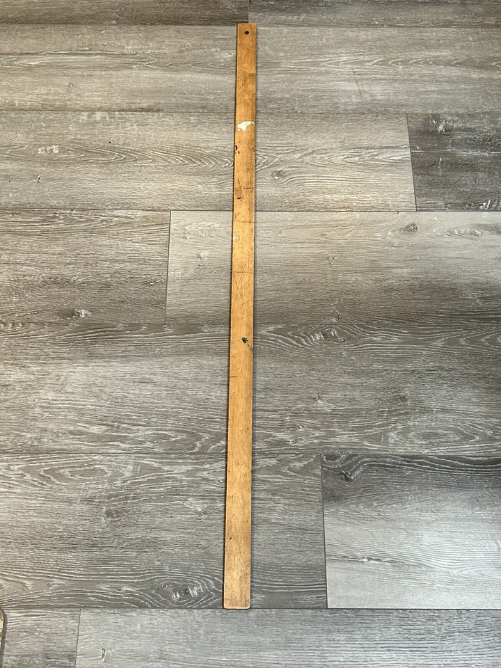 Lufkin 7126 45" Inch Wooden Yard Ruler w/Yard Stick Inch Increments USA ...