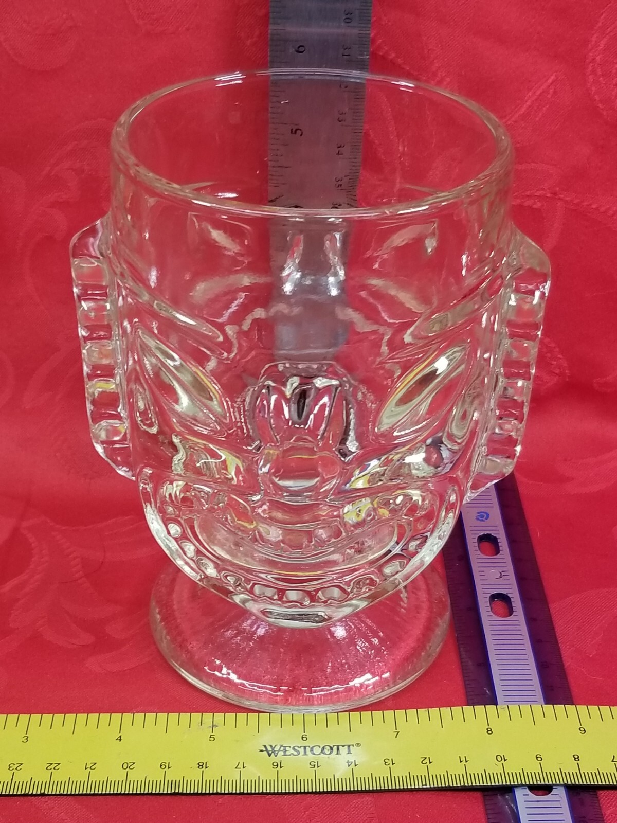 Disney Trader Sam’s Hippopoto Clear Tiki Mug Polynesian Mai Tai Happy ...