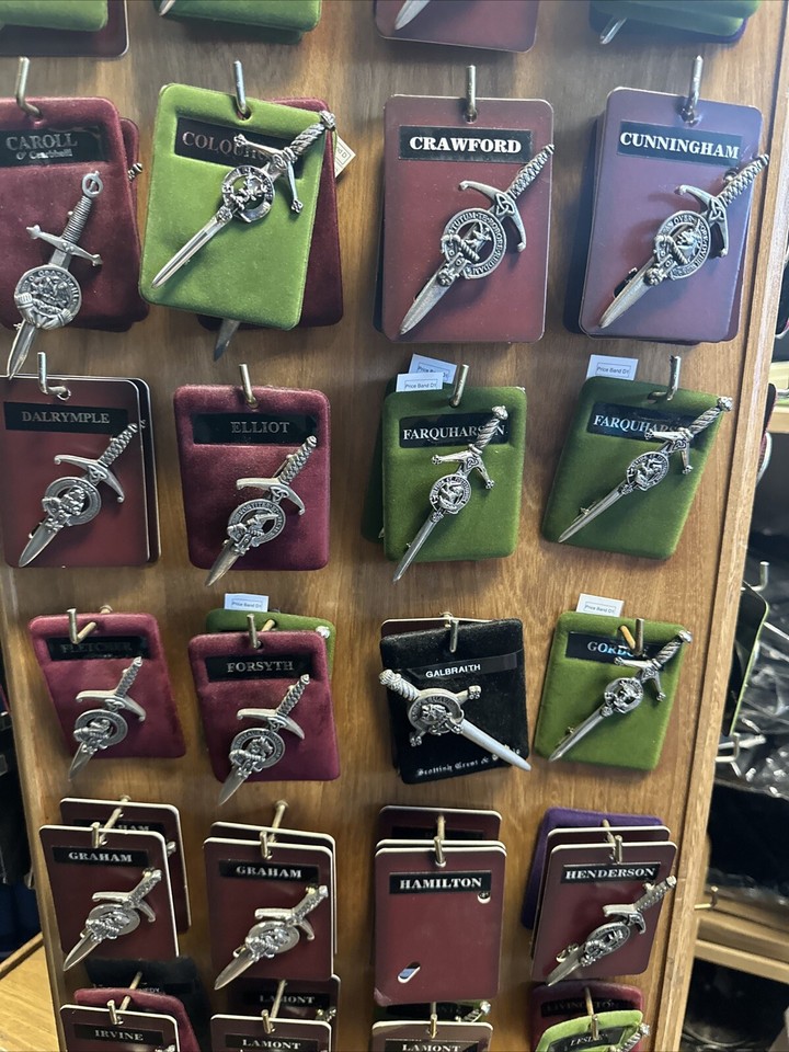 Gaelic Themes Clan Crest Kilt Pins Made In Scotland Only £17.99 | eBay UK