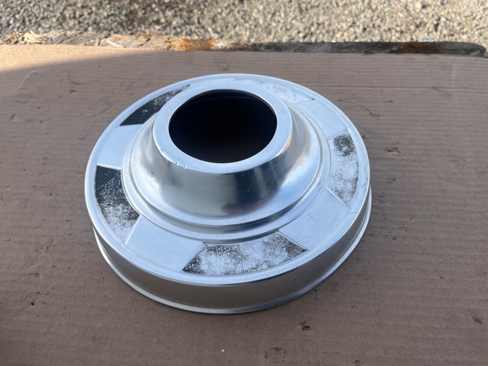 1973-1987 Chevy Truck Front Dog Dish Hub Cap 1/2 Ton 10.5" K10 Blazer ...