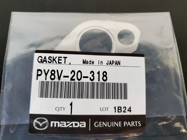 Genuine Mazda Gasket E.G.R. Pipe PY8V20318 / PY8V-20-318 OEM for sale ...