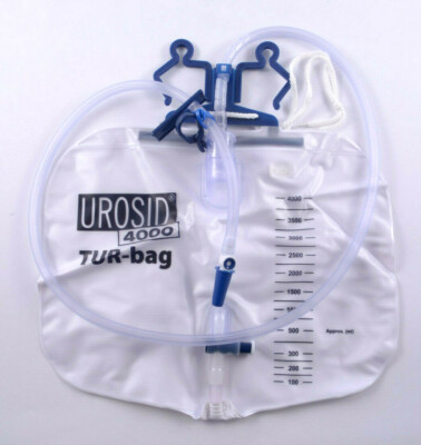 5x Urinbeutel 4000 ml UROSID TUR Bag STERIL Extra Gross 4 L, 120cm PZN ...