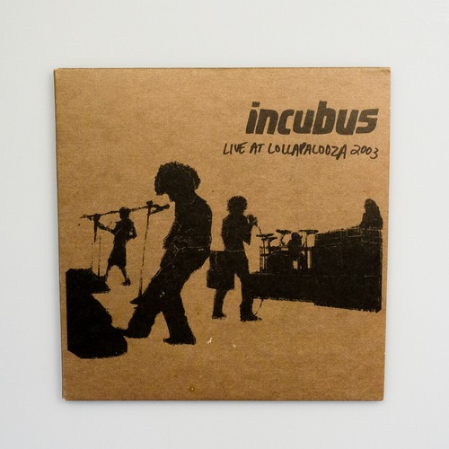 Incubus Live At Lollapalooza 2003 Album card CD | eBay