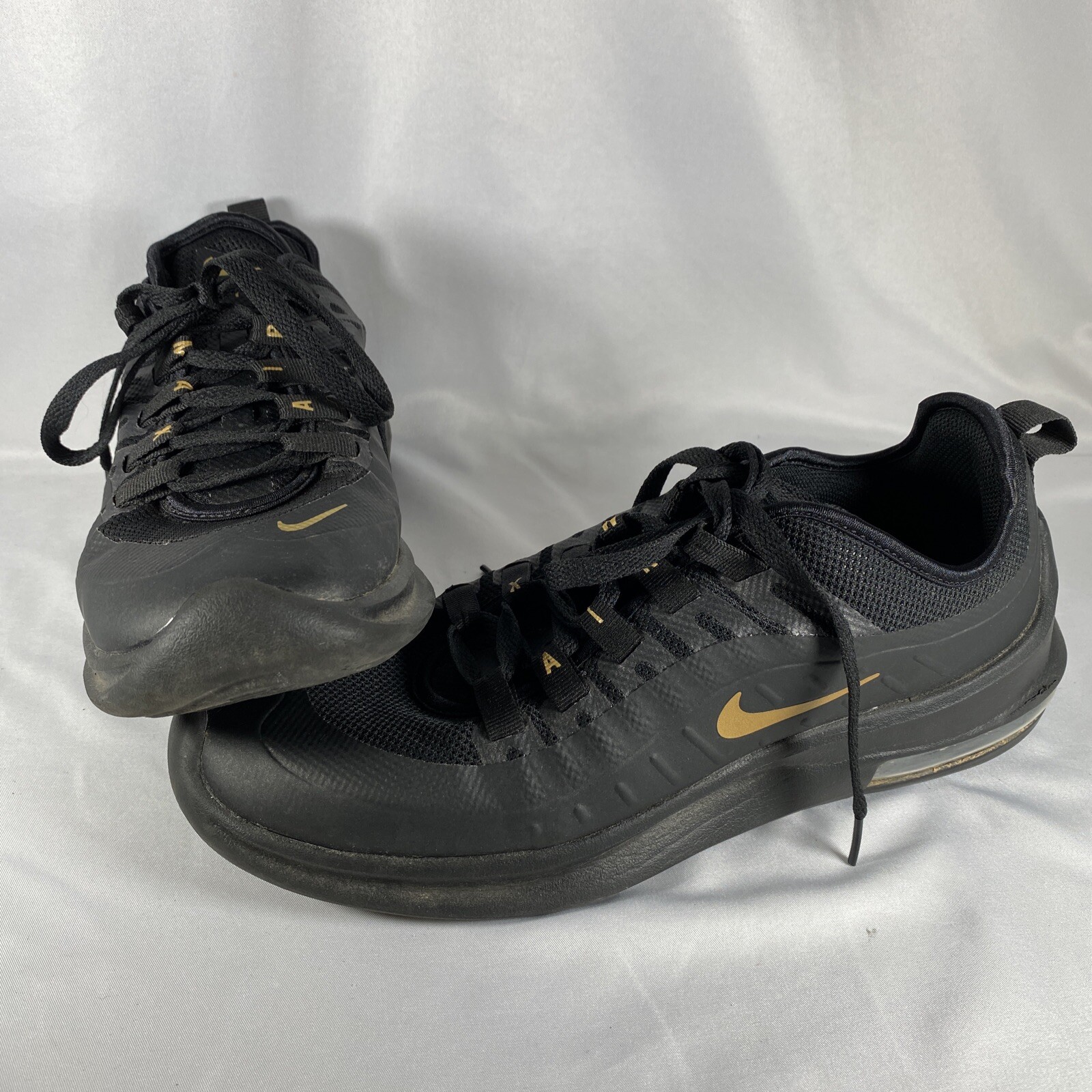 Nike Air Max Axis Black Metallic Gold AA2168-007 Runn… - Gem