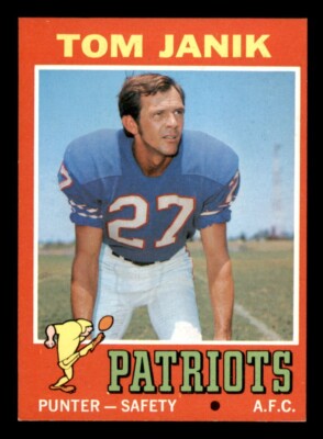 1971 Topps Football #82 Tom Janik NM/MT *d3 | eBay