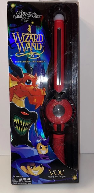 Wizard Wand Vog Mighty Red Dragon Magic Dragons Fairies Wizards ...