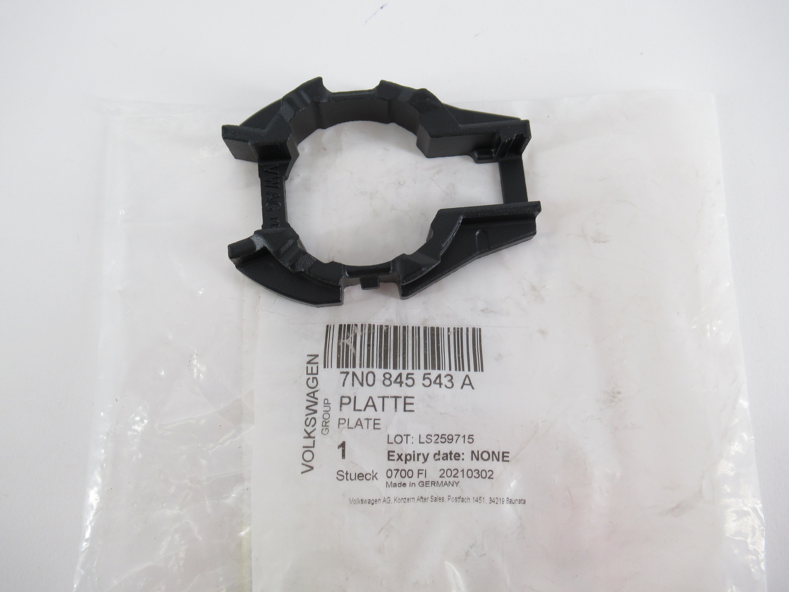 Genuine OEM VW 7N0-845-543-A Rearview Mirror Support Plate | eBay