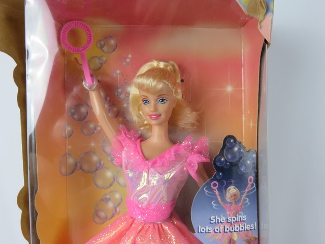 1998 BARBIE BUBBLE FAIRY BARBIE DOLL 22087 BLONDE MATTEL for sale ...