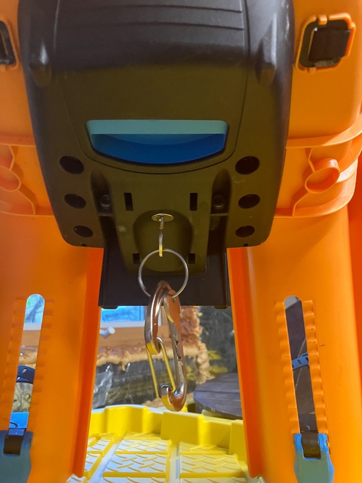 Thule RideAlong Mini Child Bike Seat Adjustable Straps Blue Toddler ...