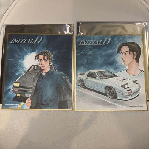 Shigeno Shuichi Original Art Exhibition Initial D Trading Mini Color ...