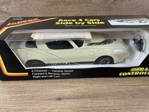 VINTAGE Latrax radio controlled 1/12 Formula Firebird White LTX-19 See ...