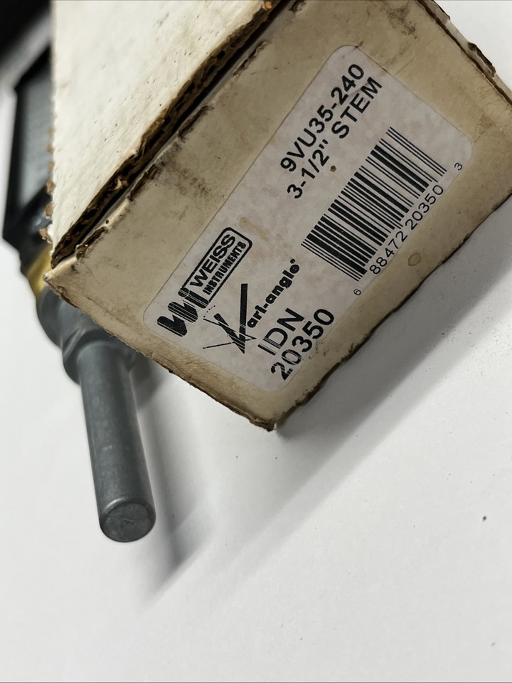 Wess Vari-Angle 3-1/2" Stem Thermometer 9VU35-240 NIB | eBay