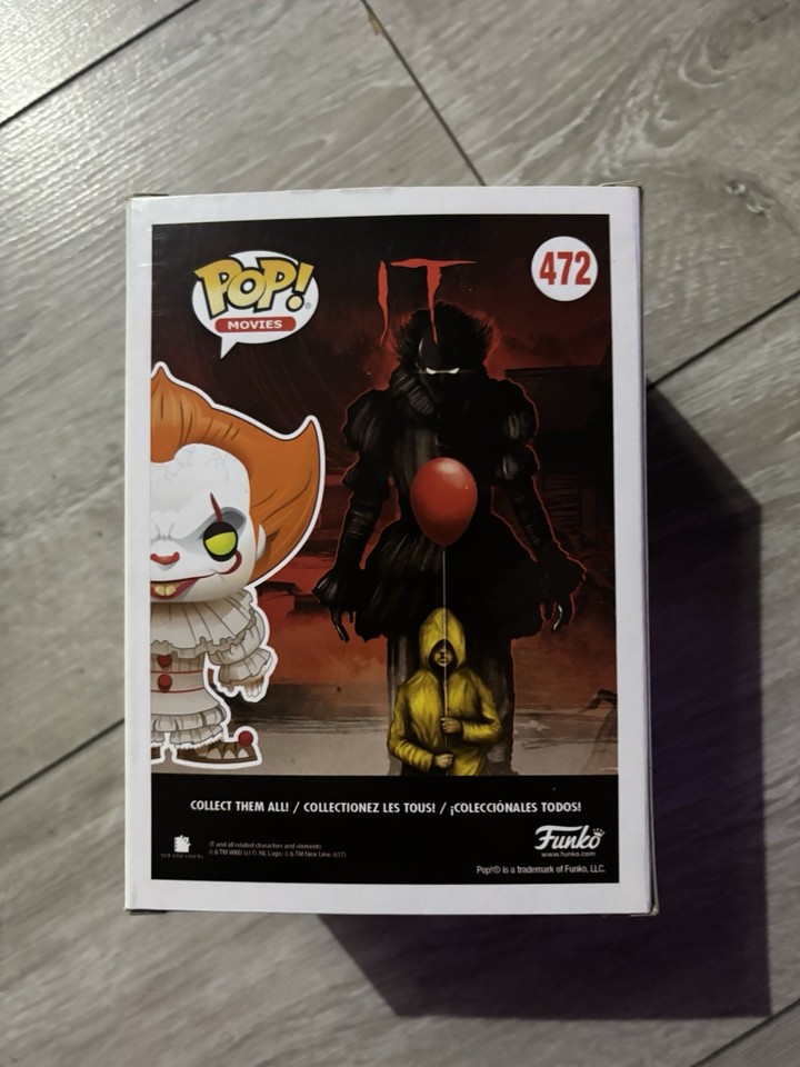 Funko Pop It Pennywise Vinyl Figure with Boat 472 | eBay UK