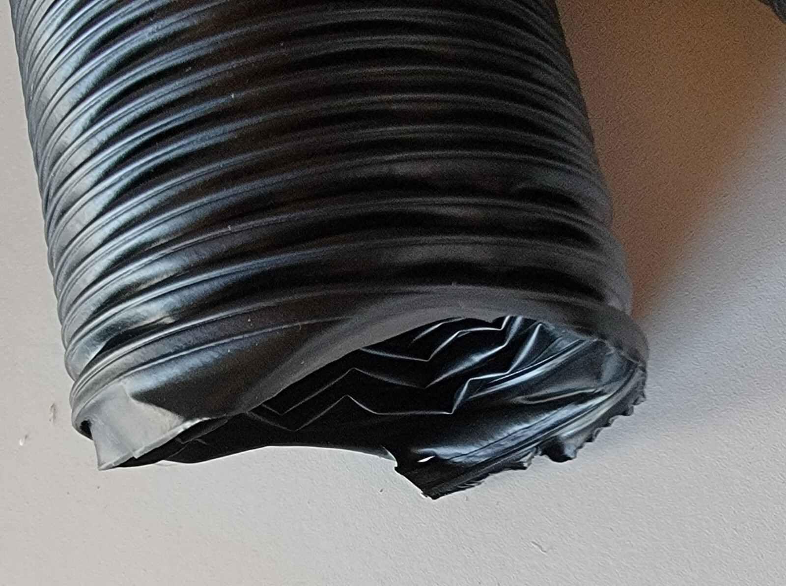 ProAir Duct Hose 2-1/2" x 50' Flexduct Black EPE ProAir 04 000 004 Bus ...