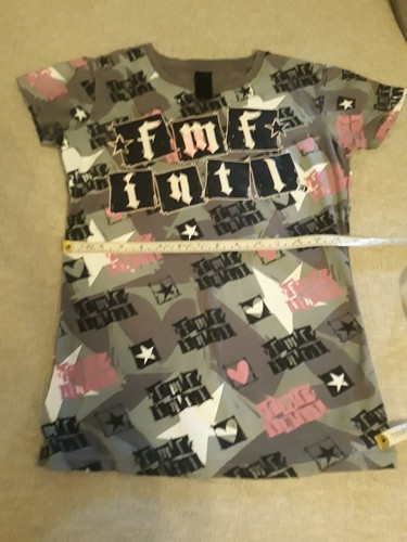 Fmf Graphic Greg, Pink And Black Fmf INTL letters T SHIRT 14 Inches See ...