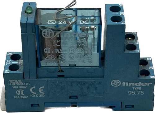 Finder Sockel 95.75 + Finder Relais Type 40.52 8A | eBay.de