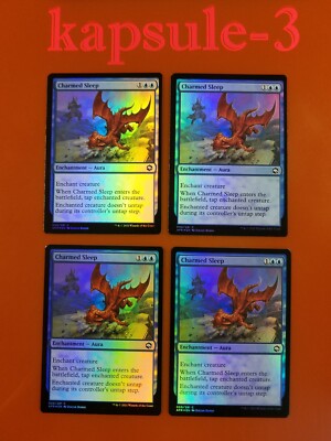4x Charmed Sleep | FOIL | Forgotten Realms | MTG Magic Cards | eBay
