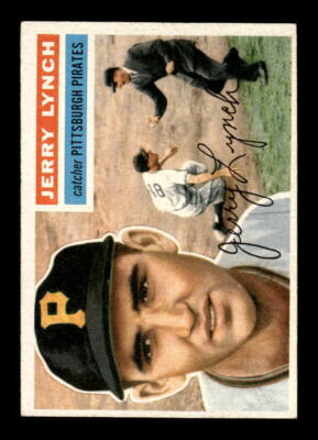 1956 Topps Baseball #97a Jerry Lynch White Back Pittsburgh Pirates | eBay