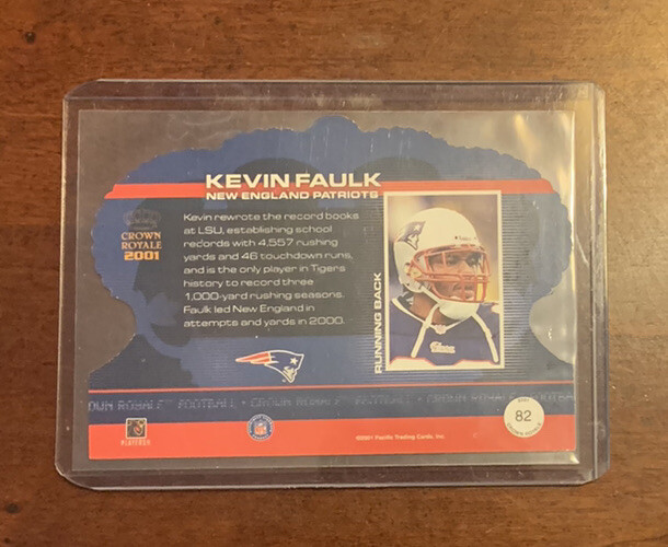 2001 Pacific Crown Royale Premiere Date /99 Kevin Faulk #82 | eBay