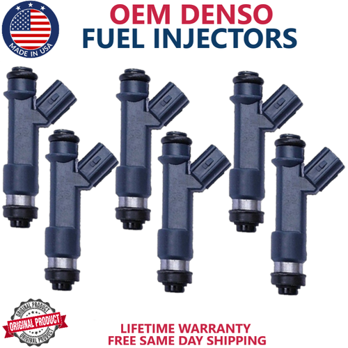 NEW x6 OEM DENSO Fuel Injectors For Toyota 4Runner Tacoma Tundra FJ ...