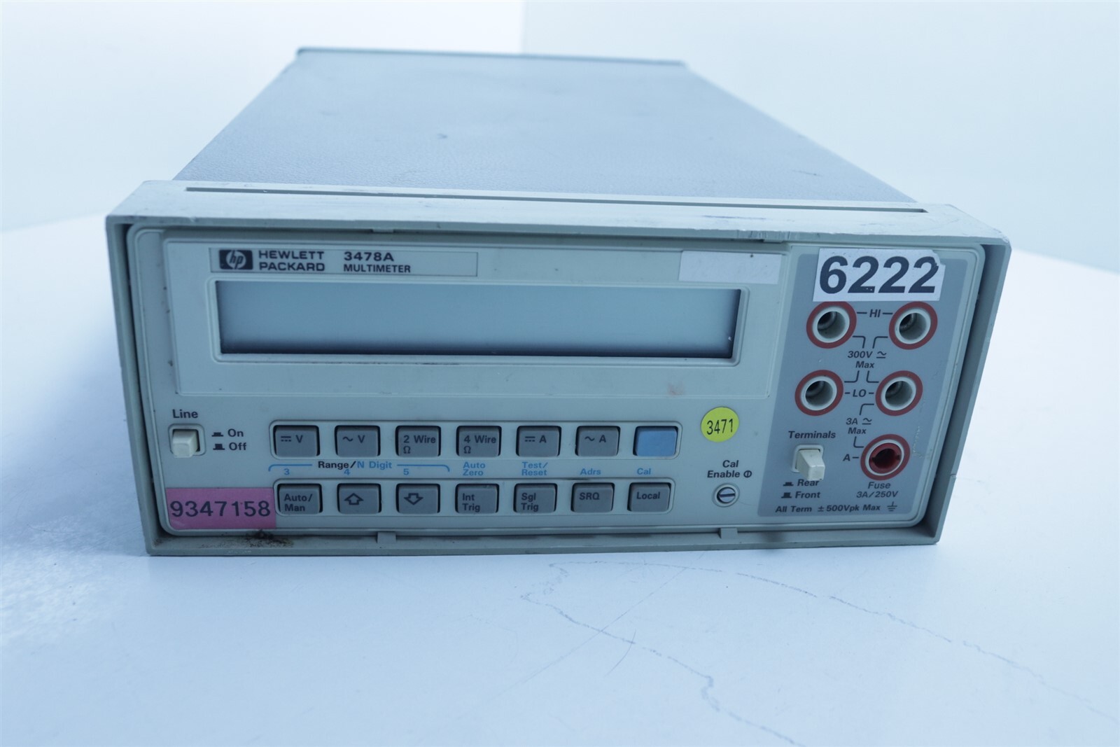 Keysight Agilent HP 3478A Digital Multimeter 30 Day for sale online | eBay
