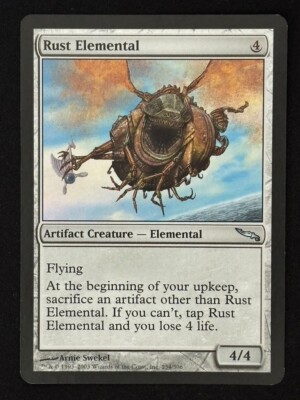 1x MTG Rust Elemental - Mirrodin (MRD) #234 - Magic the Gathering | eBay