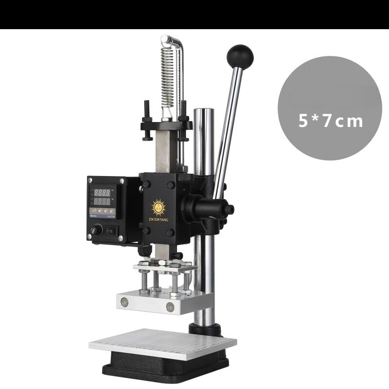 Manual Hot Foil Stamping Machine Leather Embossing Leathercraft Die ...
