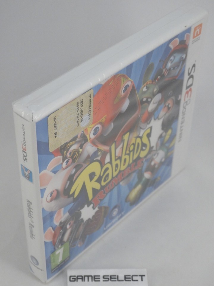 Rabbids Rumble Nintendo 3DS 2DS Pal Eur - - Original New Sealed | eBay ...