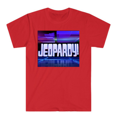 Jeopardy Game Show Men's Red Size S to 5XL | eBay