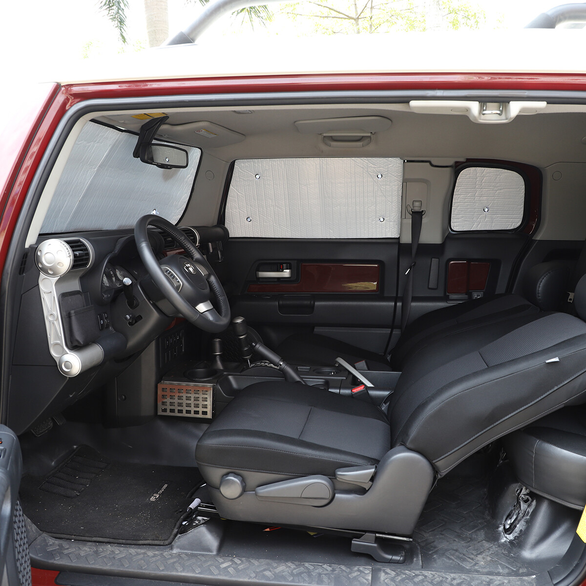 8pcs Full Window Sunshade UV Protection Visor For Toyota FJ Cruiser ...