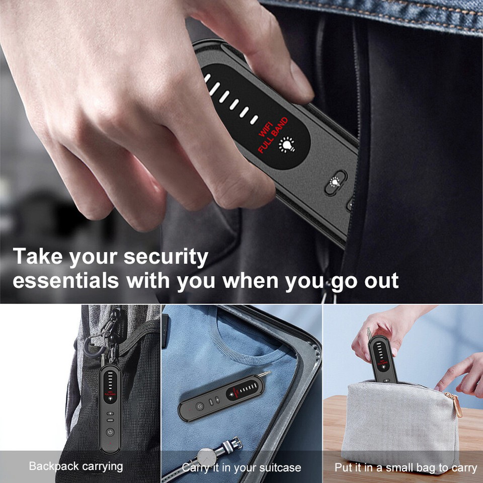 Car Tracker Detector Finder GPS Hidden anti-spyware detector Camera For ...