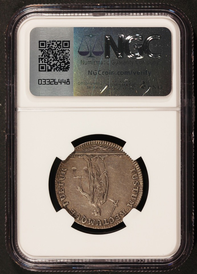 1700s France Louis XVI Paris Coin Court Silver Jeton Medal - NGC VF 35 ...