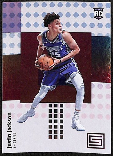 2017 Panini Status Justin Jackson #142 Rookie Sacramento Kings | eBay
