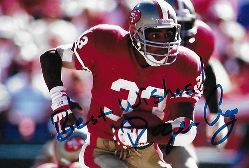Roger Craig auto/signed San Francisco 49ers Nebraska Huskers Legend COA ...