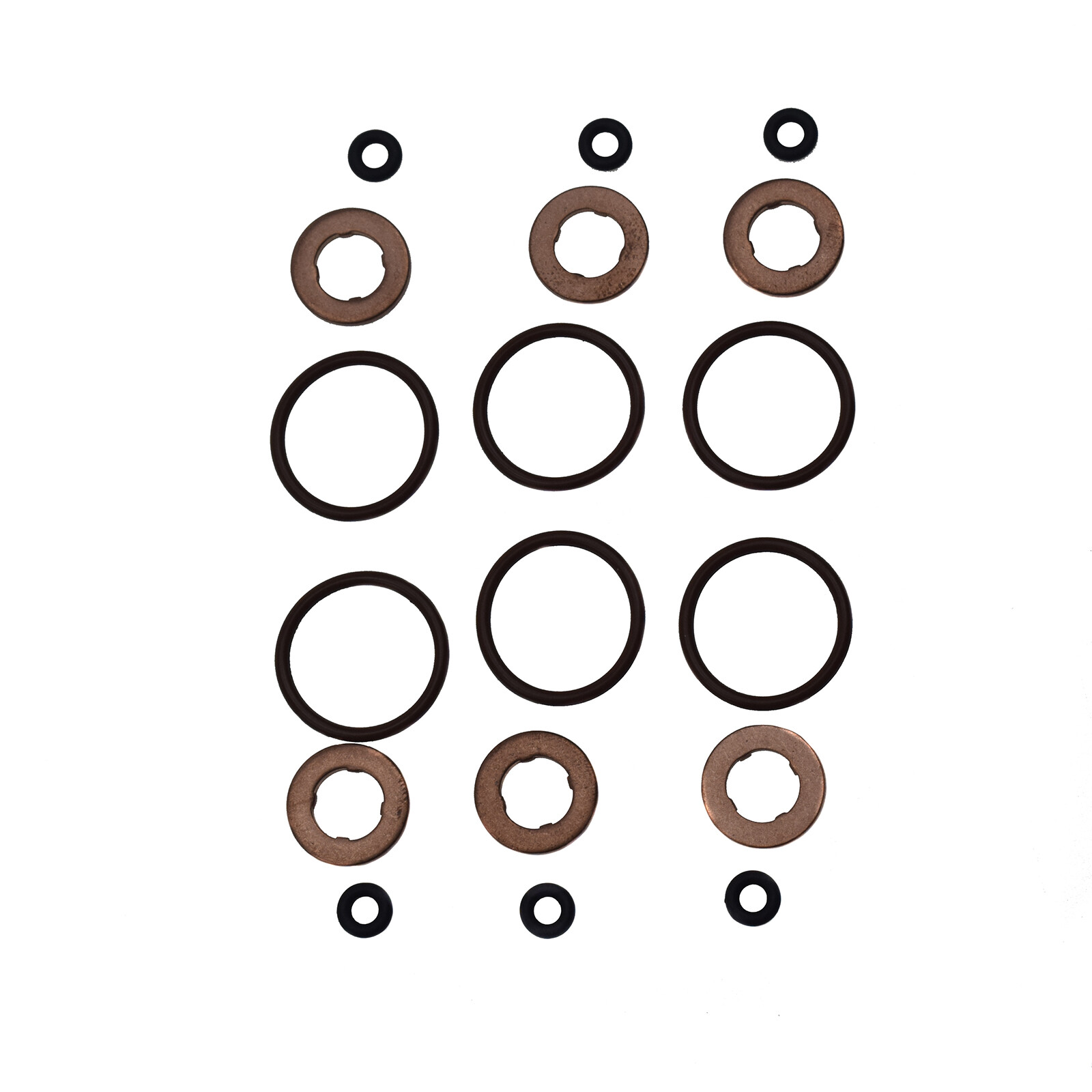 6 Sets Fuel Injector O-Ring Seal Kit 059130519 For Audi A3 A4 A6 Q7 VW ...