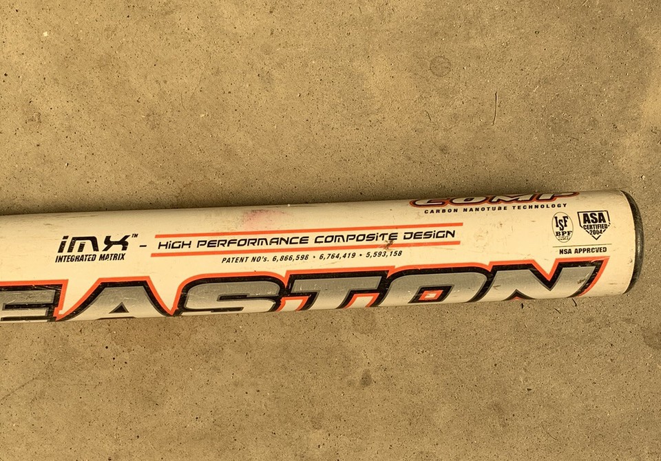 Orange Easton Stealth Comp CNT 34 / 30 SCN9 Composite Softball Bat ...