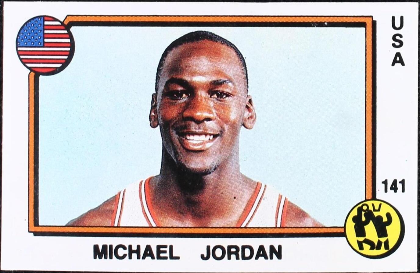 1988 Panini Supersport Stickers - Michael Jordan #141 for sale online ...